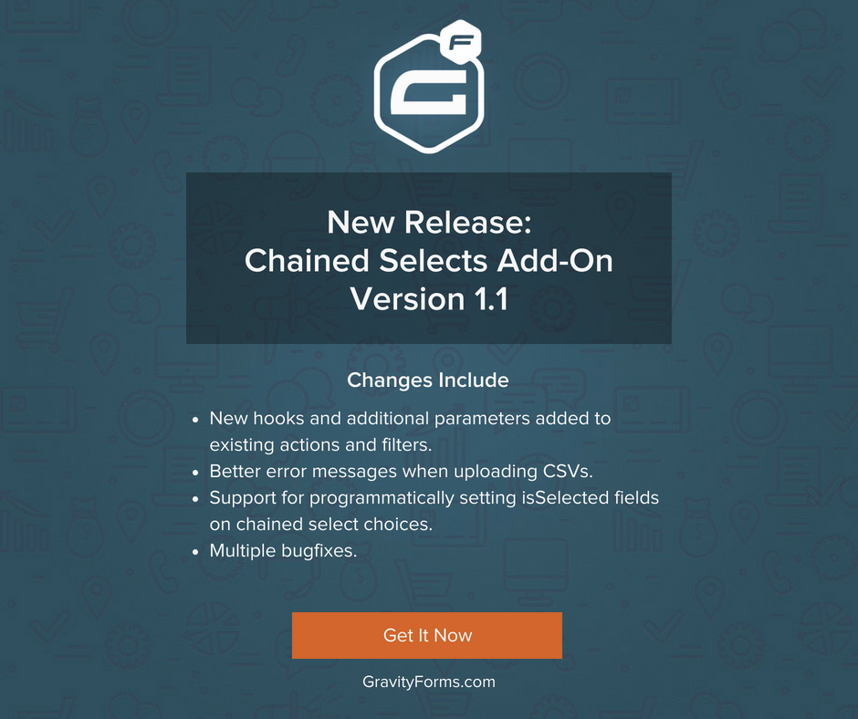 Chained Selects Add On V11 Released Gravity Forms