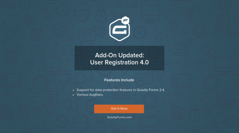 User Registration Add-On v4.0 Released - Gravity Forms