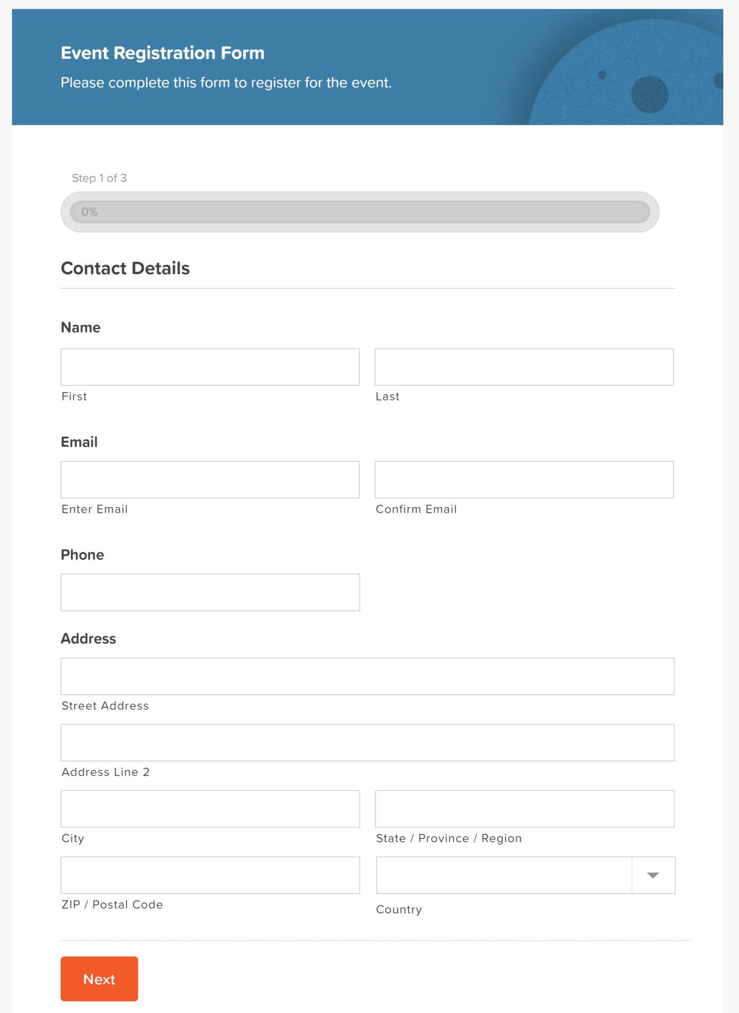 How to Create an Event Registration Form with Gravity Forms