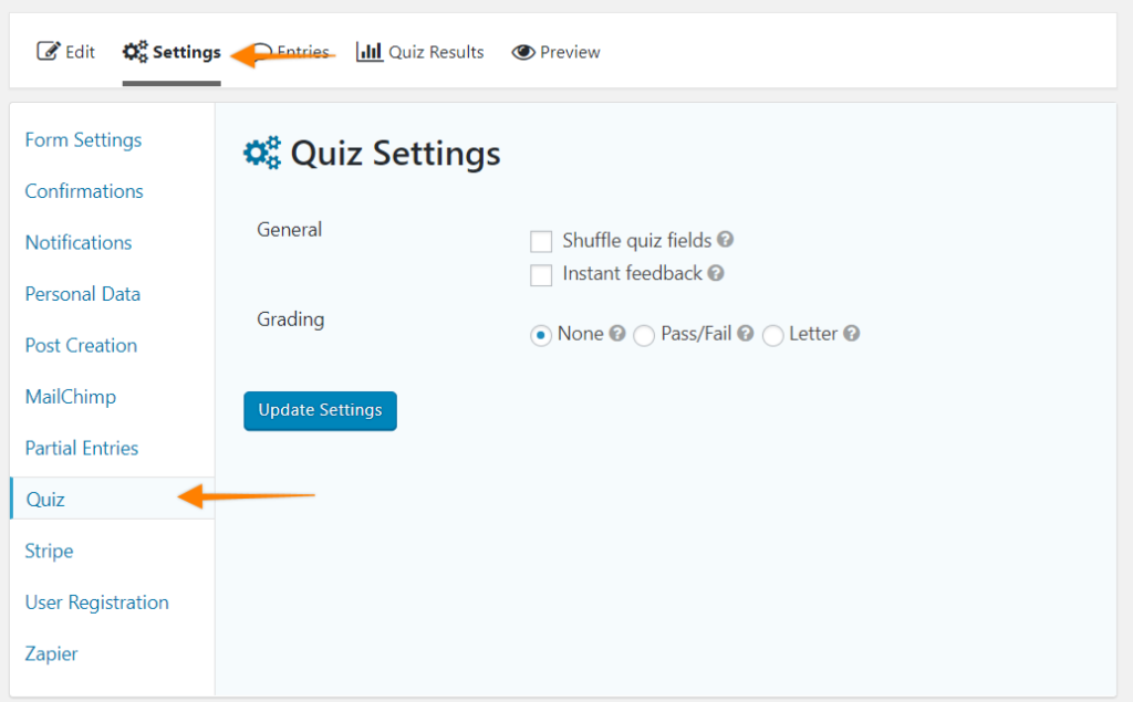 How To Make Quizzes With Gravity Forms