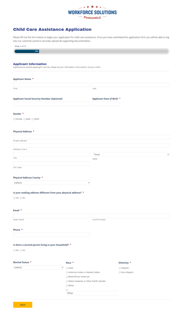 A Case Study: Creating an Accessible Application Form