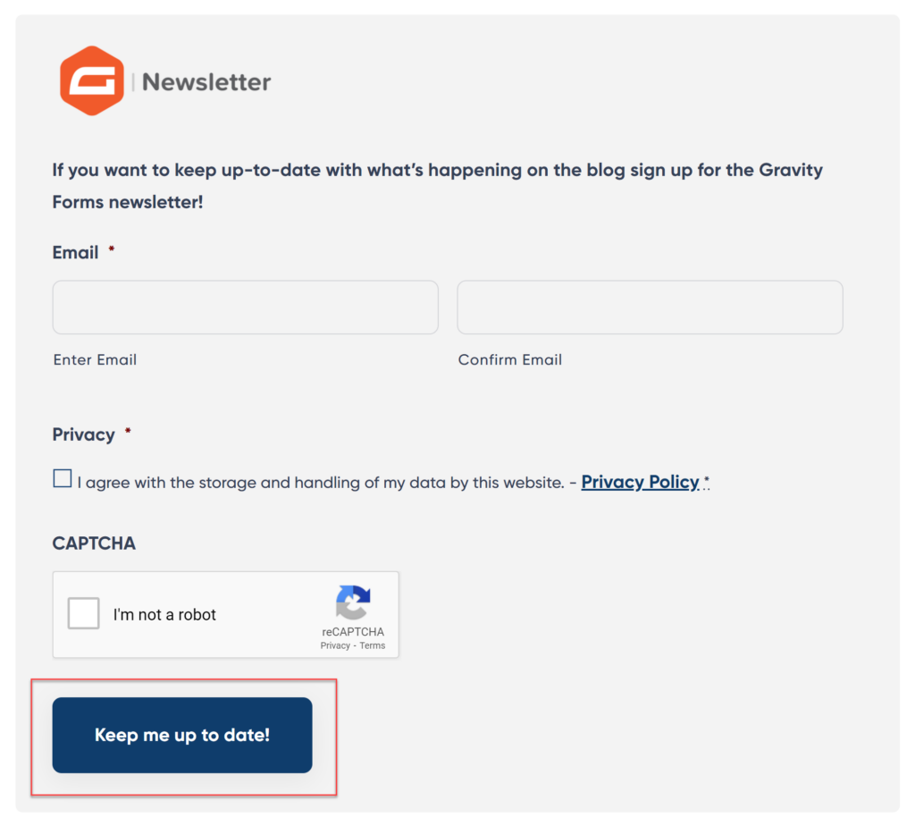 How to… Customize the Text on a Form’s Submit Button