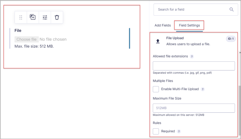How to Upload Files Through a Form (File Upload Field)