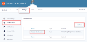 How to… Configure a Custom Confirmation Message