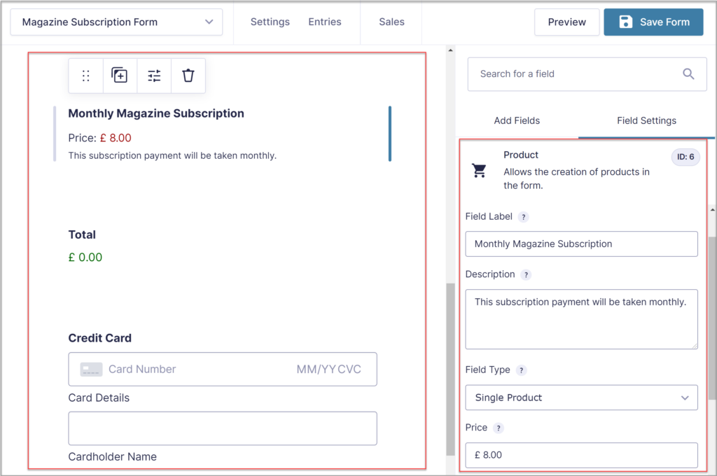Stripe Subscriptions with Gravity Forms