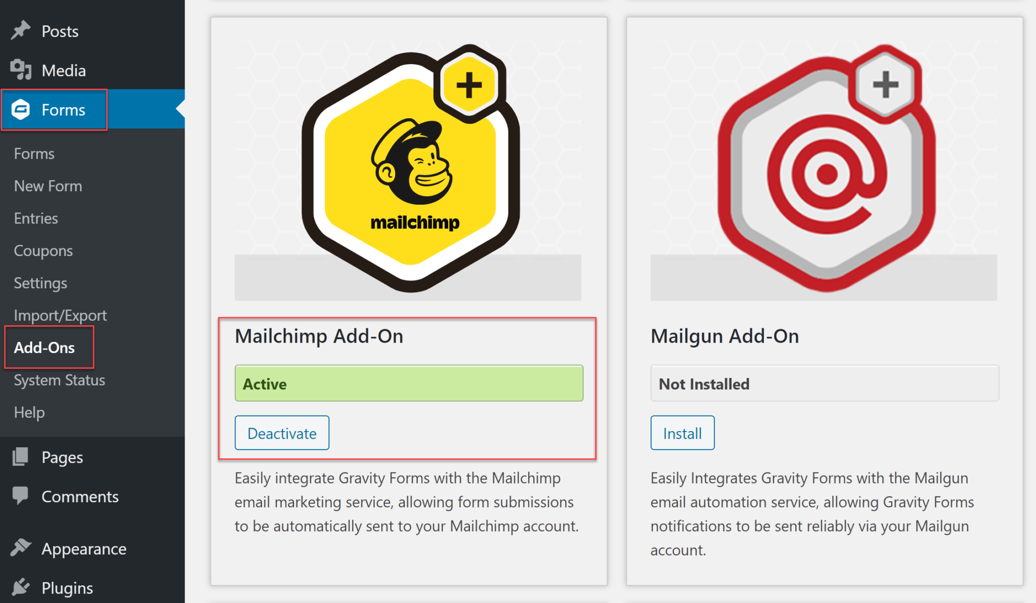 This Month’s Featured Add-On… Mailchimp! - Gravity Forms