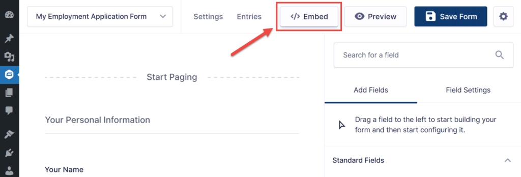 Starter Guide: How to Create a Job Application Form in WordPress