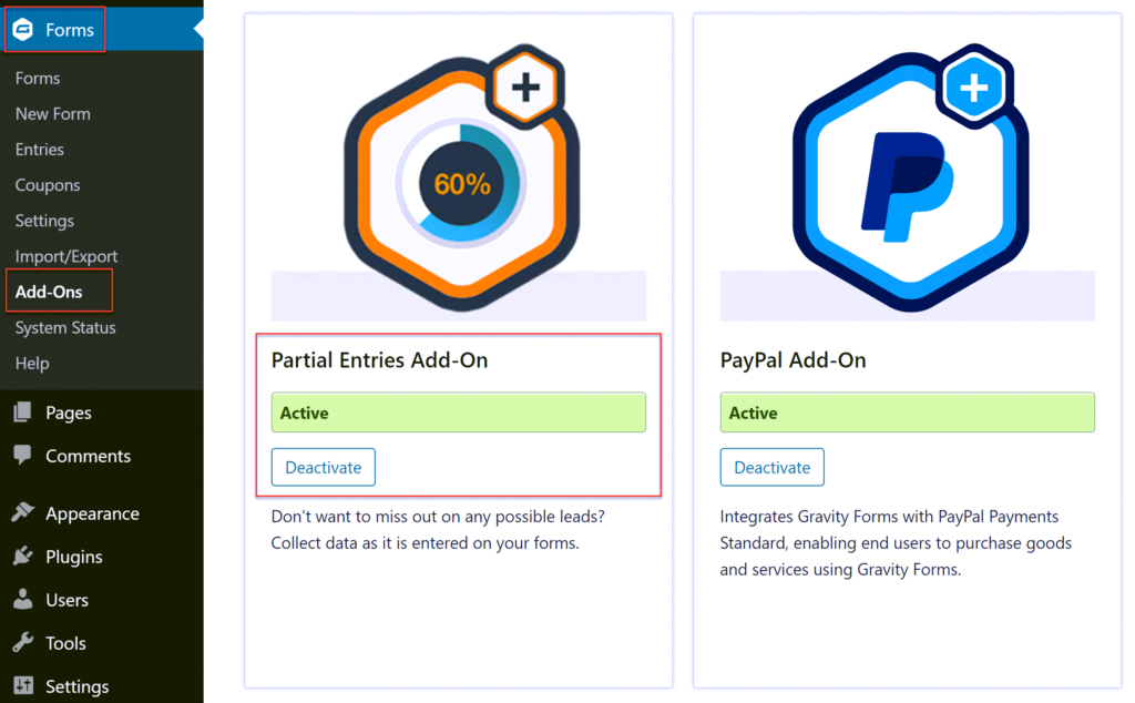How to Capture Partial Form Entries - Gravity Forms