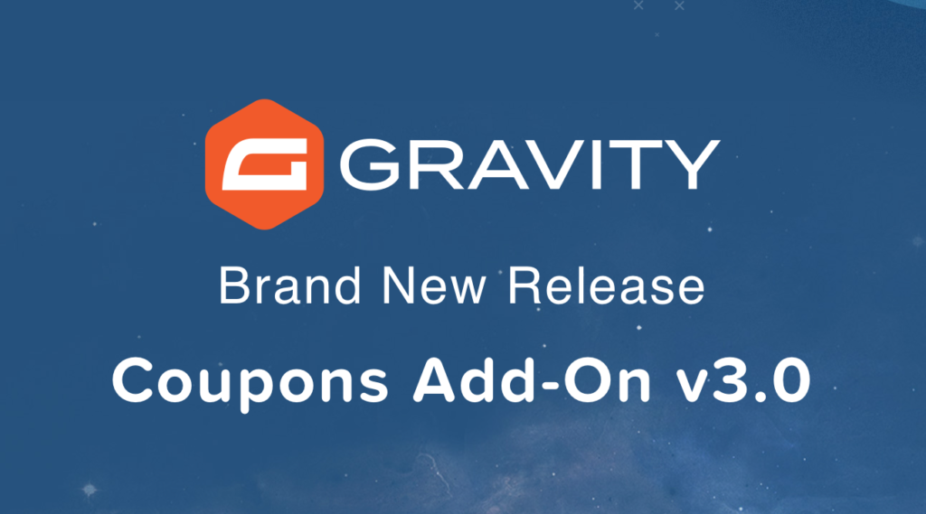 Coupons Add-On v3.0 Release - Gravity Forms