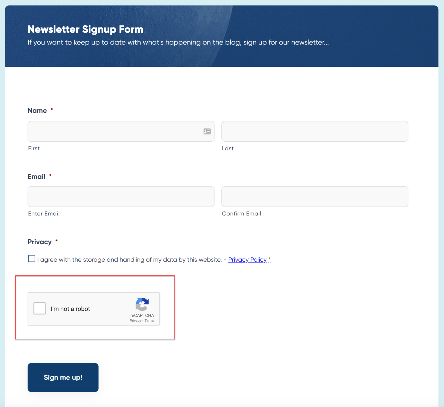 How to… Add Google reCAPTCHA v2 and v3 to Your Forms