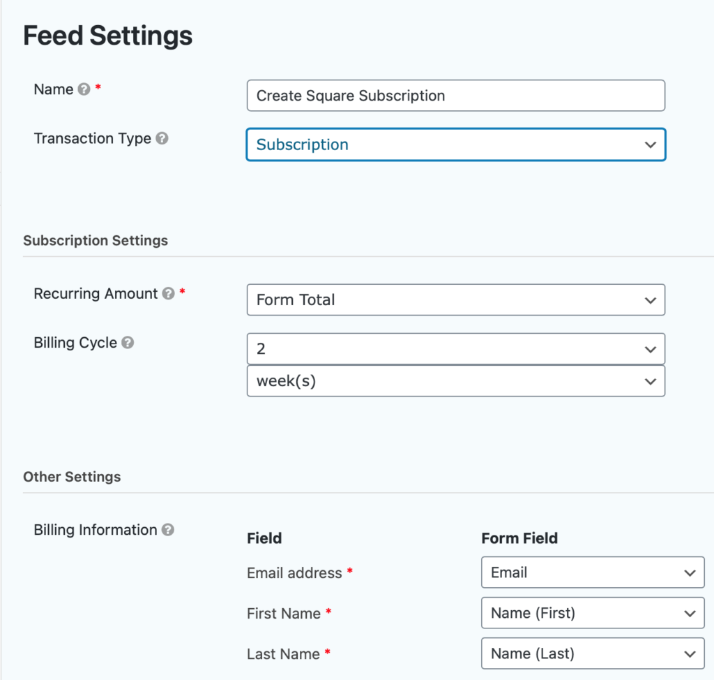 Creating a Subscription Form with Gravity Forms