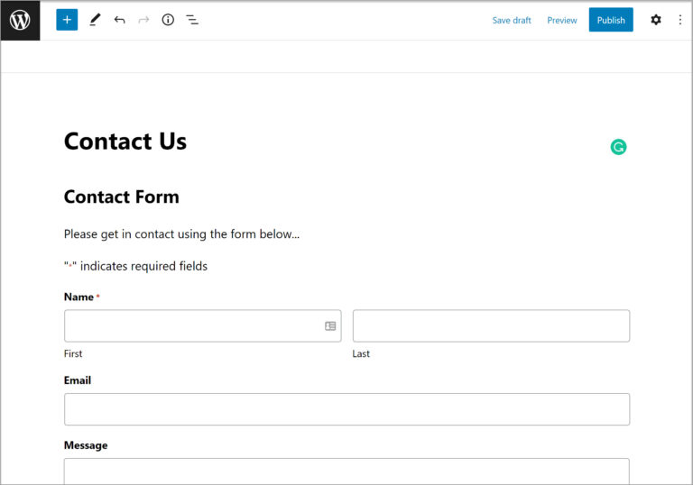 How to Embed a Form in WordPress - Gravity Forms