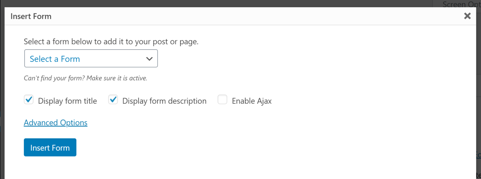 How To Embed A Form In Wordpress Gravity Forms