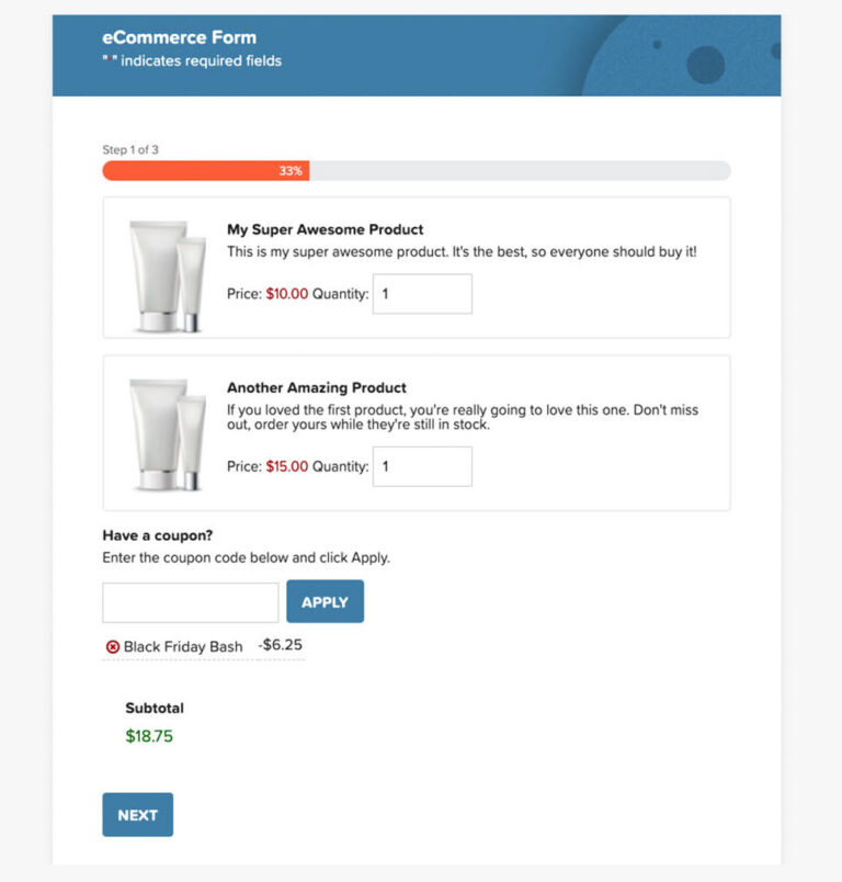 This Month’s Featured Add-On… Coupons - Gravity Forms