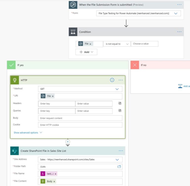 Transfer File Uploads from Gravity Forms to Sharepoint