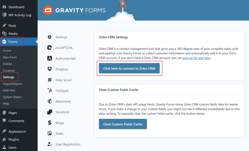 This Month's Featured Add-On... Zoho CRM - Gravity Forms This Month's Featured Add-On... Zoho CRM - Gravity Forms