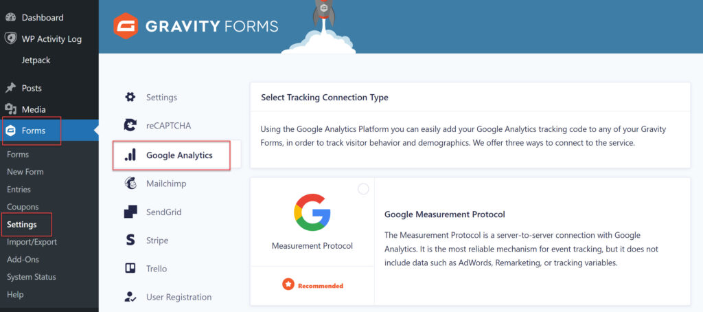 Tracking Form Submissions with Google Analytics - Gravity Forms