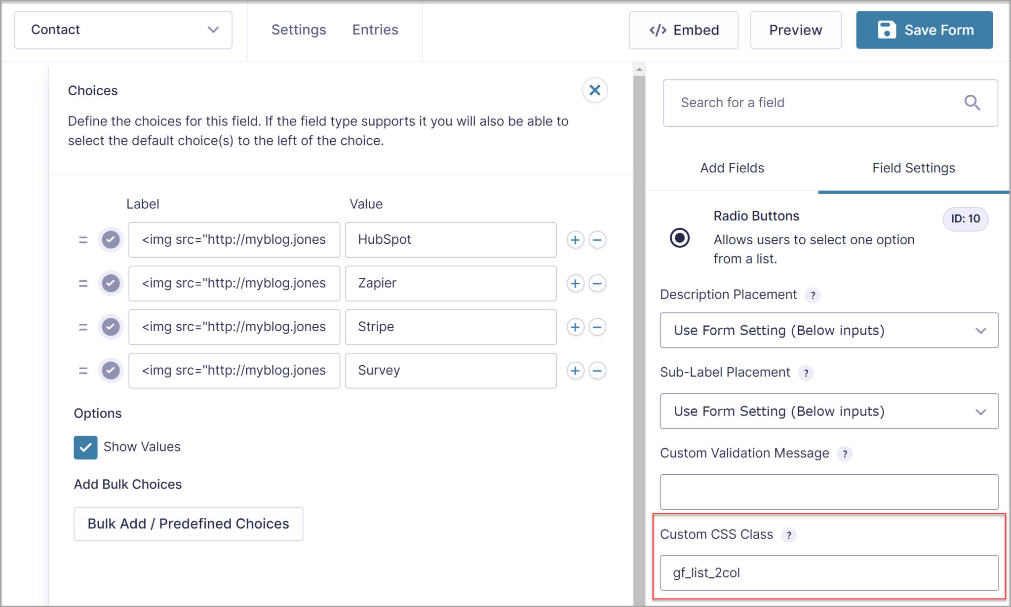 How to… Add Images to a Form (using Gravity Forms)