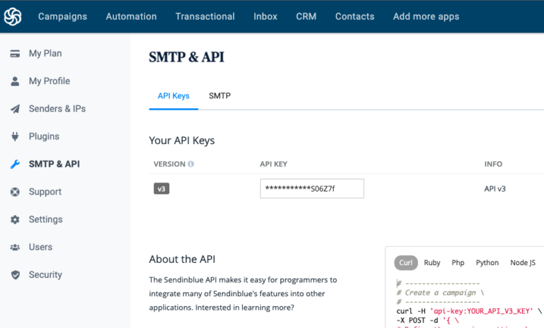How to Connect Gravity Forms to Sendinblue - Gravity Forms