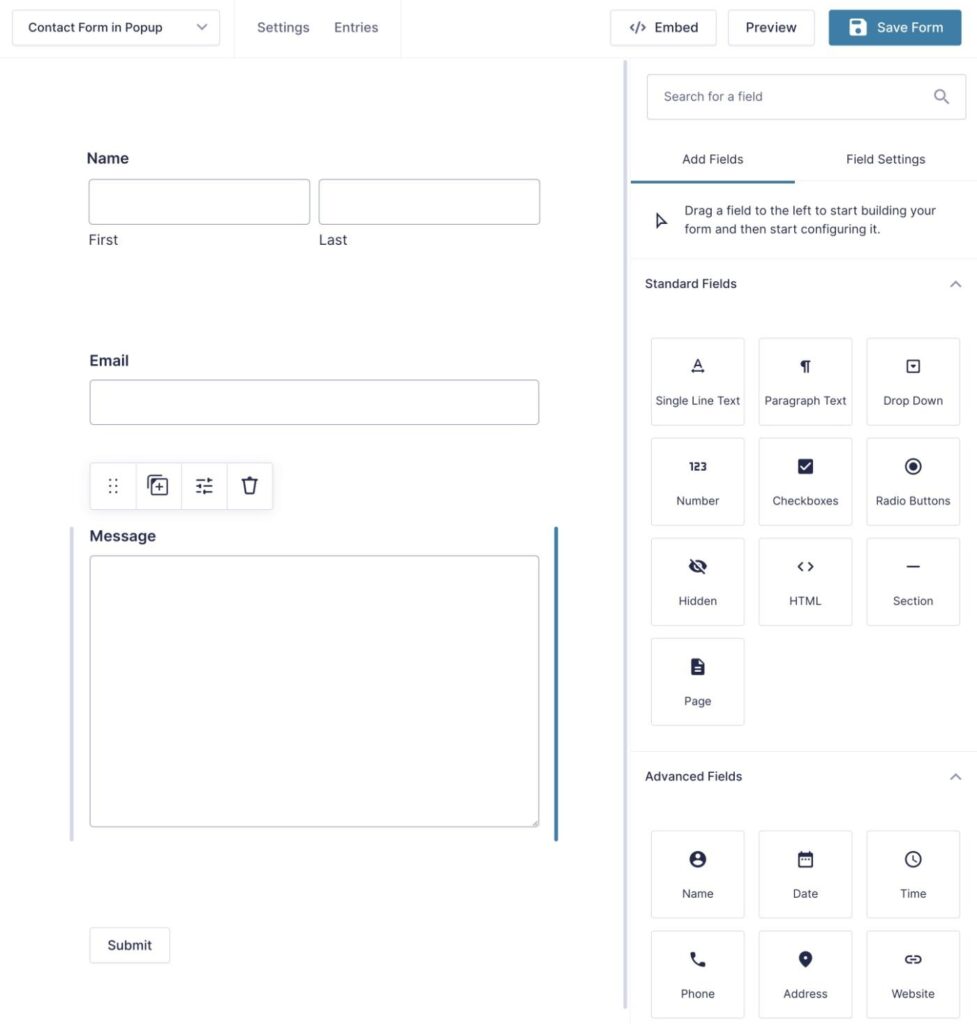 How to create a popup form in WordPress (any type of form)