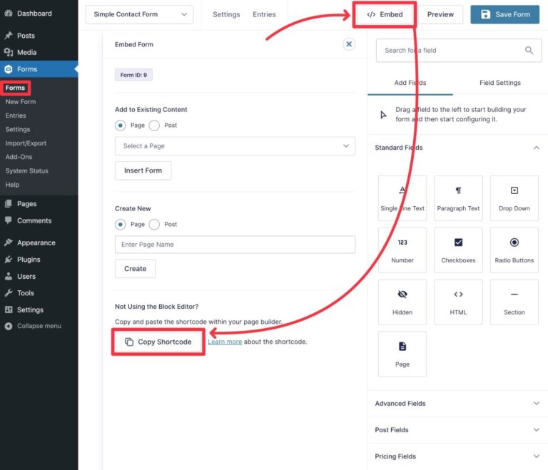 Gravity Forms Shortcodes: The Ultimate Guide