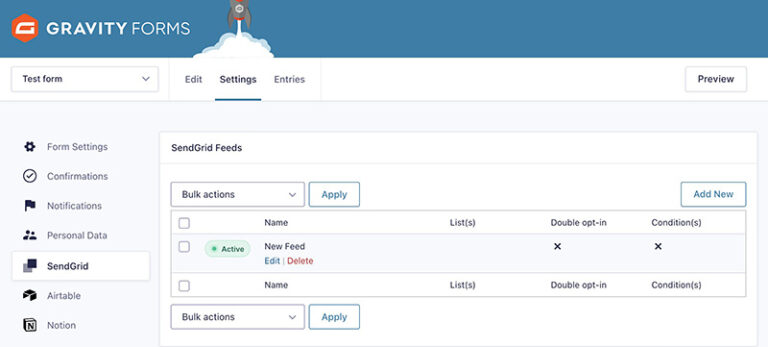 How to Connect Gravity Forms to SendGrid - Gravity Forms
