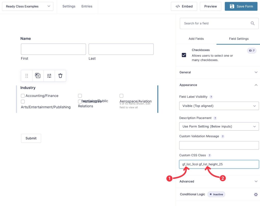 Css Ready Classes Gravity Forms Blog 
