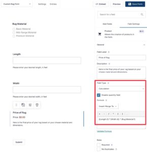 Gravity Forms Calculations Tutorial
