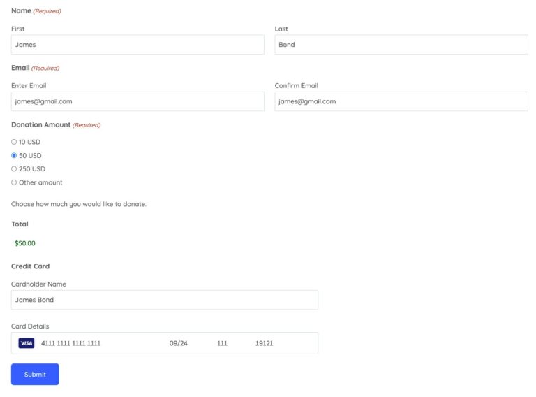 How to Create a Recurring Monthly Donation Form