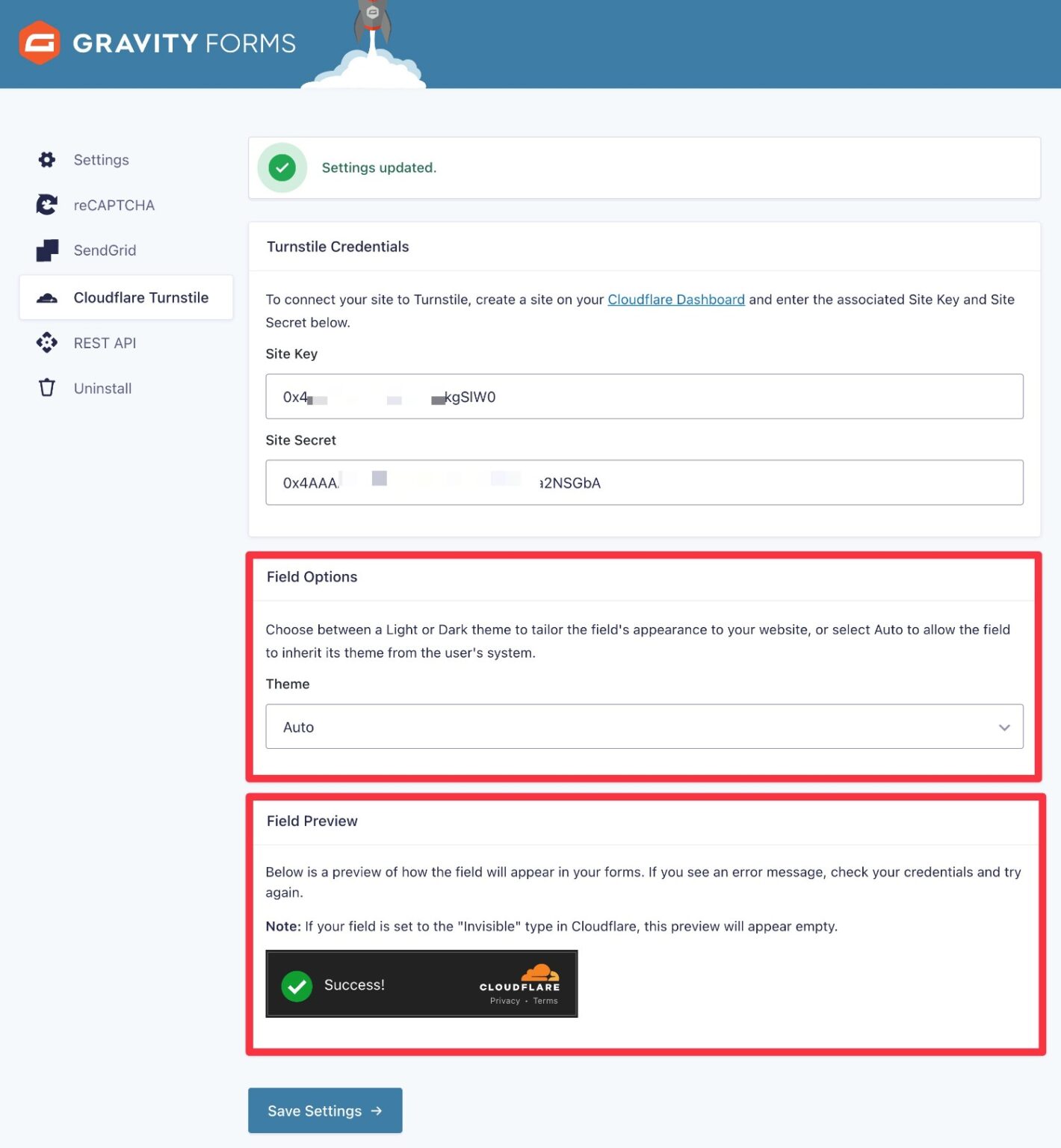 How to Get Started With Cloudflare Turnstile on Gravity Forms