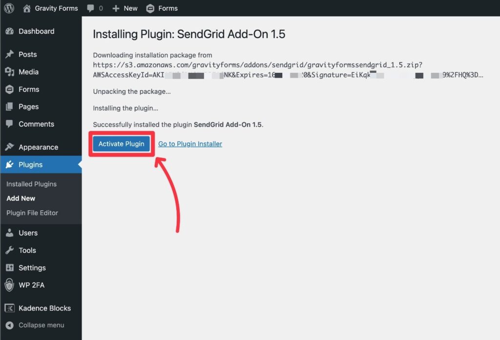 This Month’s Featured Add-On… SendGrid - Gravity Forms
