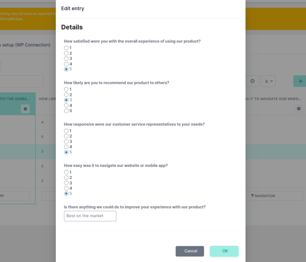 Export And Display Your Gravity Forms Data With Wpdatatables