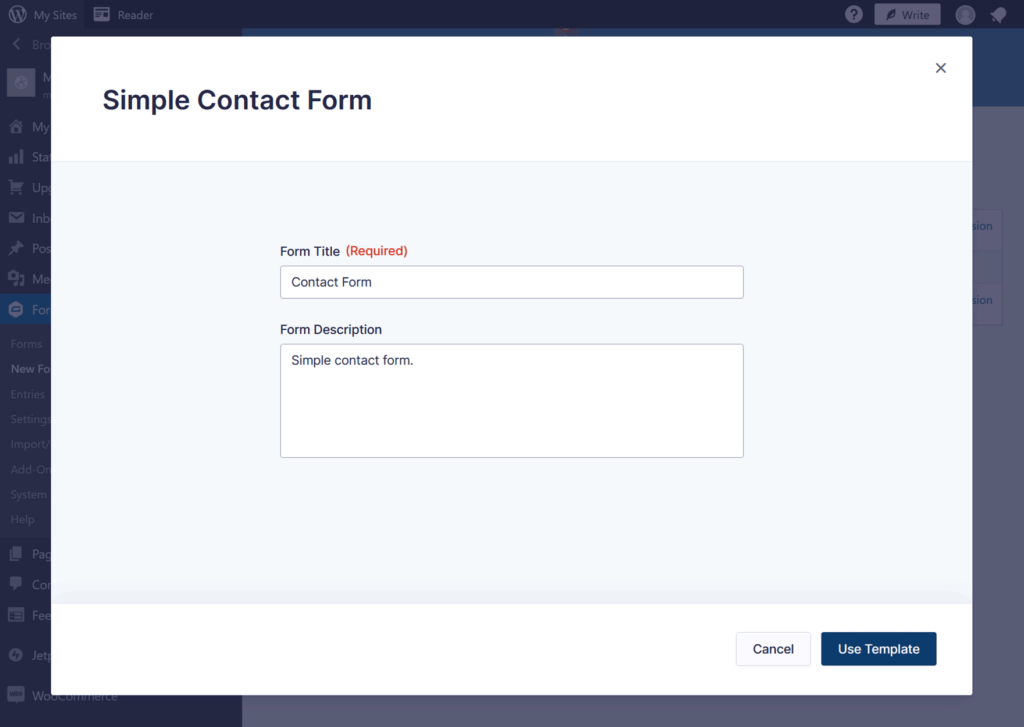 Integrating WordPress.com with Gravity Forms | Gravity Blog