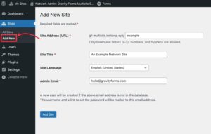 WordPress Multisite: A Complete Guide + Step-by-Step Tutorial - Gravity Forms