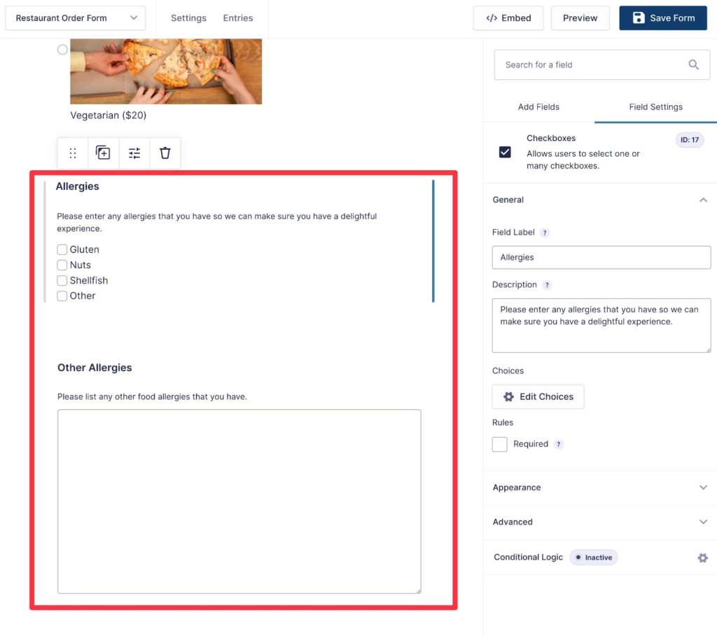 Starter Guide: How to Create a Restaurant Order Form - Gravity Forms