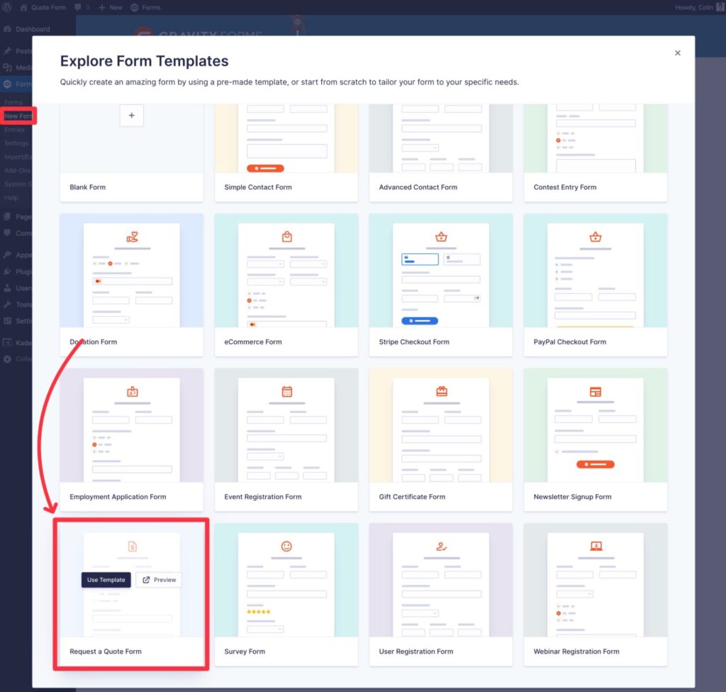 Starter Guide: How to Create a Quote Request Form - Gravity Forms