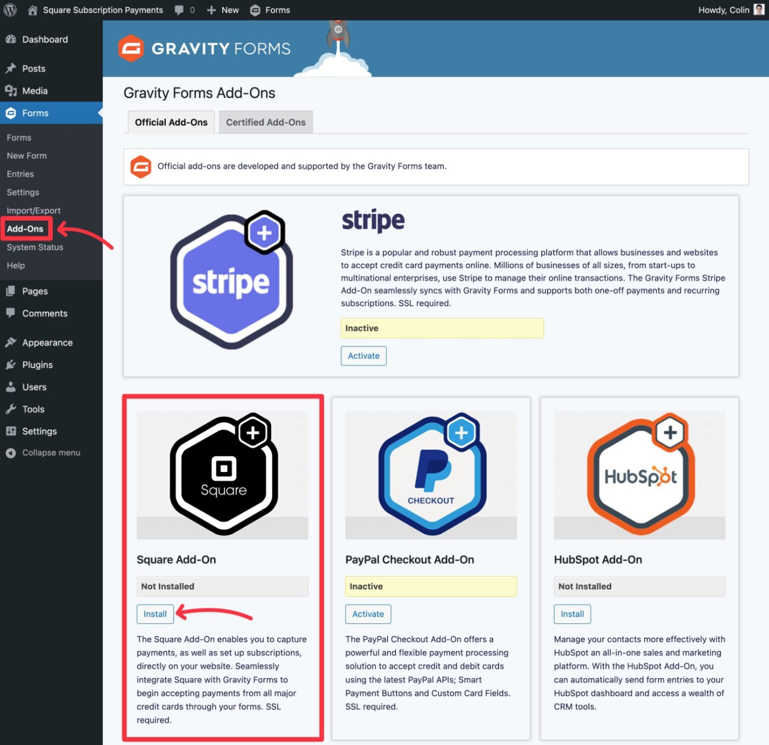 How to Take Subscriptions with Square and Gravity Forms