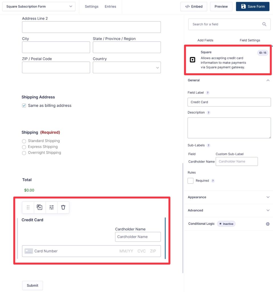 How to Take Subscriptions with Square and Gravity Forms