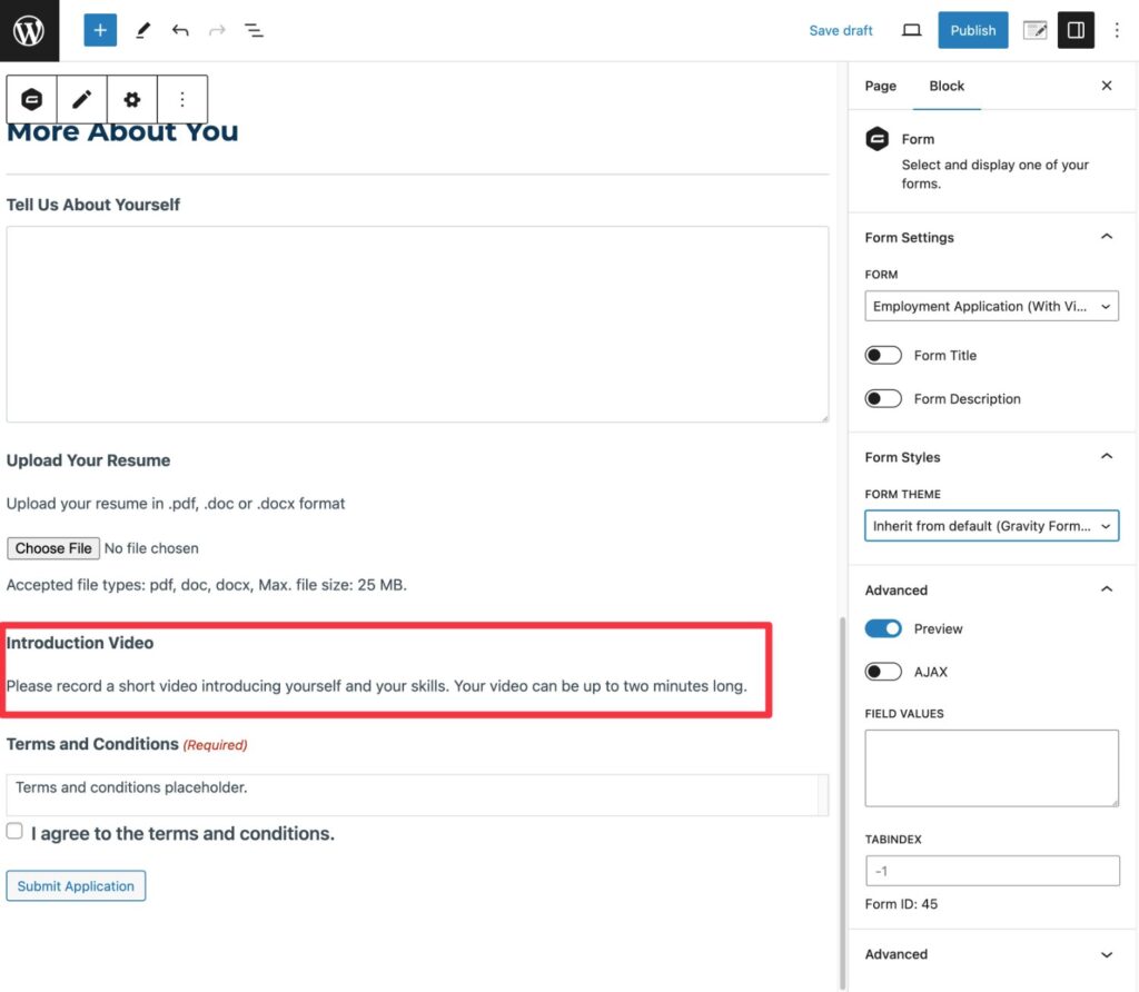 This Month’s Featured Add-On... Pipe Video Recorder - Gravity Forms