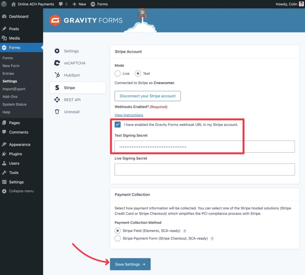 How to Accept ACH Payments Online with Gravity Forms + Stripe
