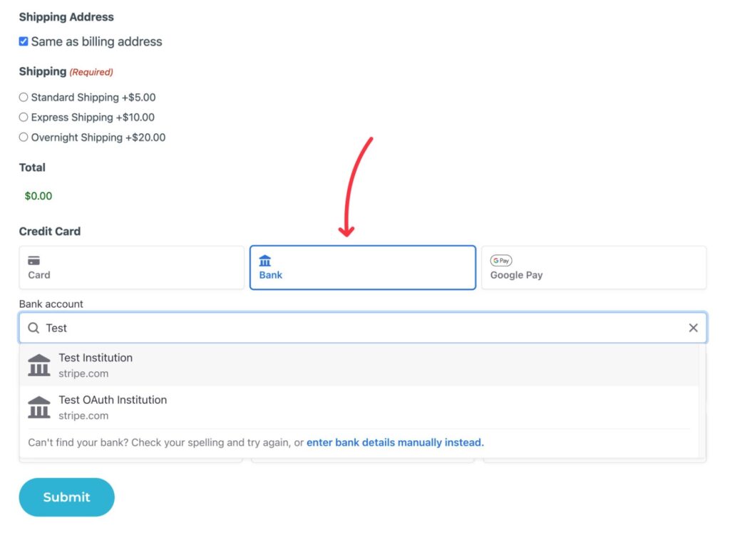 How to Accept ACH Payments Online with Gravity Forms + Stripe