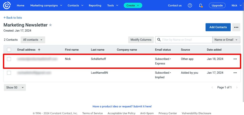 This Month’s Featured Add-On: Constant Contact - Gravity Forms