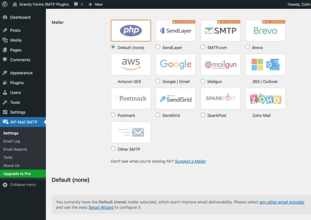 6 Best WordPress SMTP Plugins Compared in 2024 - Gravity Forms