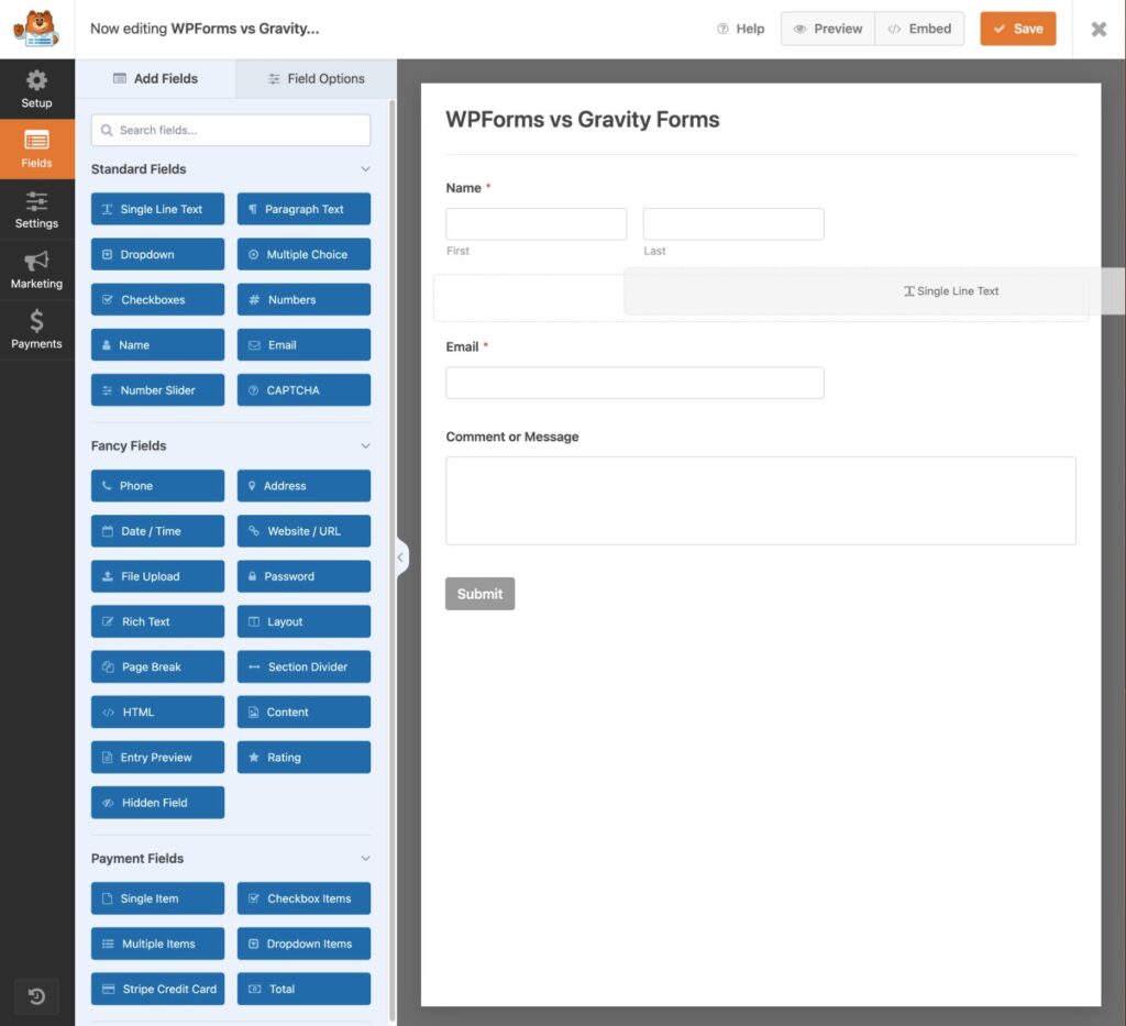 WPForms vs Gravity Forms: Honest Comparison in 2024