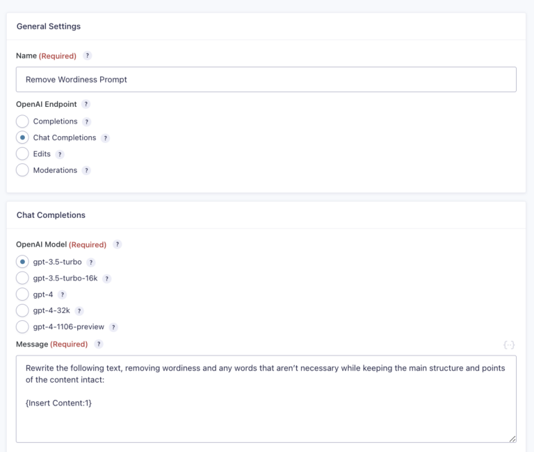 How to Build A Content Editor with Gravity Forms OpenAI - Gravity Forms