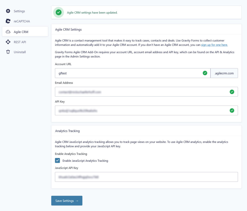 This Month’s Featured Add-On: Agile CRM - Gravity Forms