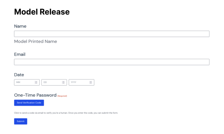 Verify Form Submissions Using One-Time Password - Gravity Forms