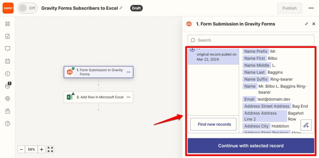 Gravity Forms to Microsoft Excel: Export Your Entries Using Zapier