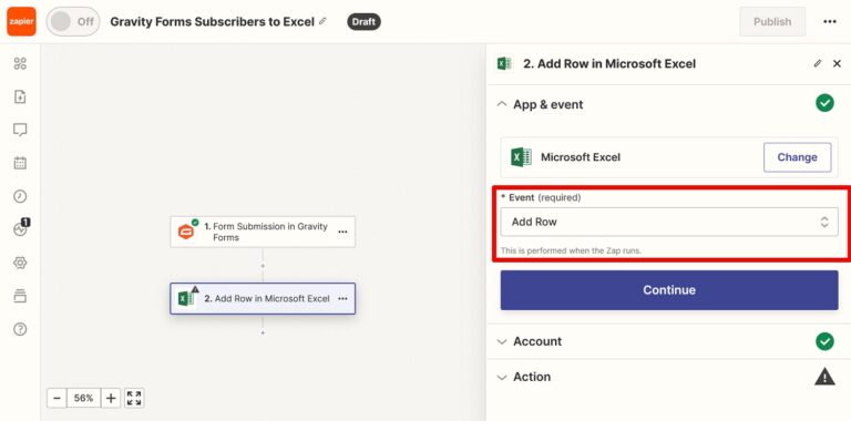 Gravity Forms to Microsoft Excel: Export Your Entries Using Zapier