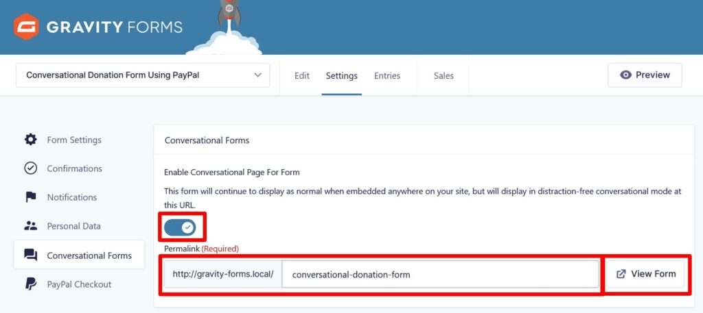 Build a Conversational Donation Form (Gravity Forms + PayPal)